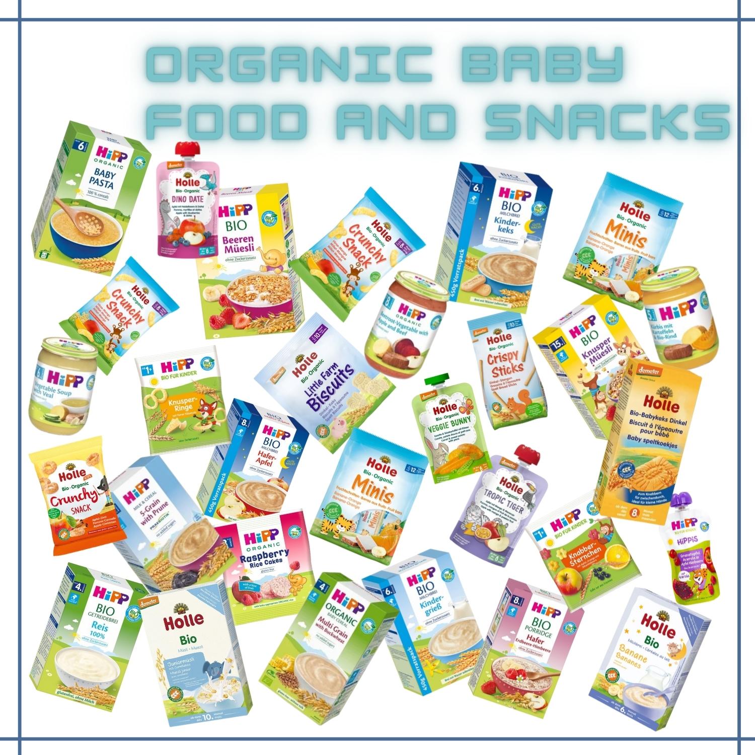 Organic Baby Food & Snacks High Fiber | Bonpek Baby