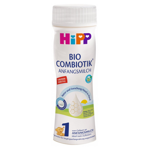 HiPP 1 Bio Combiotik® Organic Starter Milk Ready-to-Feed Mixture ...
