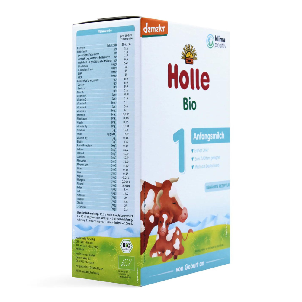 Holle Stage 1 Organic Infant Formula - Holle 1 Baby Formula | Bonpek Baby